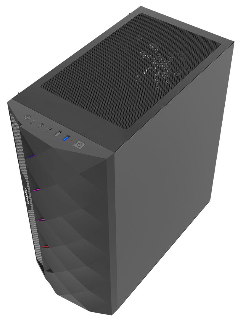 Kustom PCs - GameMax Black Diamond ARGB Gaming Case