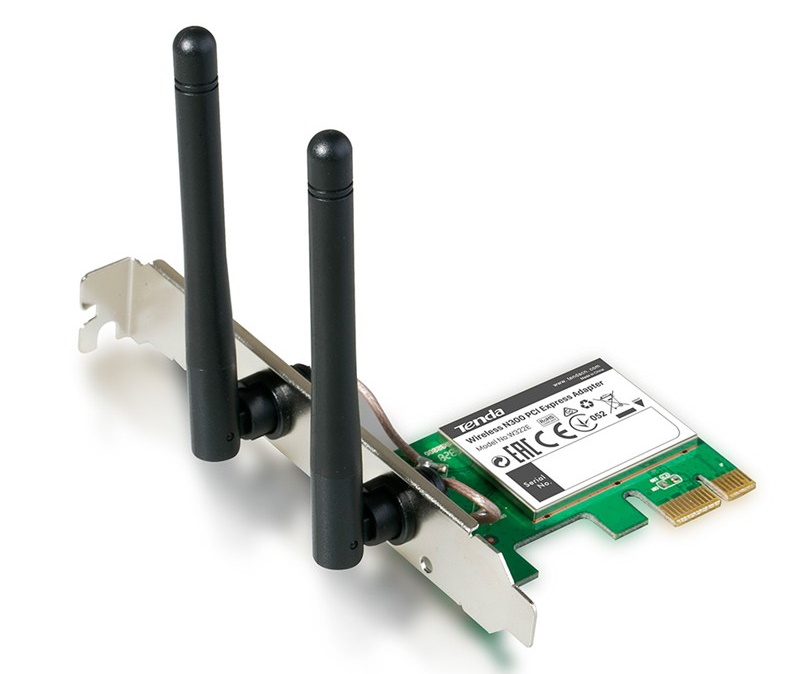 Kustom PCs - Tenda W322E Wireless N300 PCI Express WiFi Card (Bulk ...