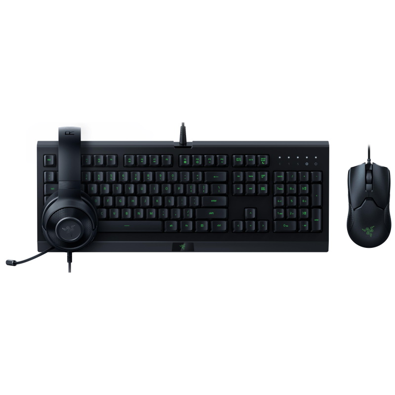 Kustom PCs - Razer Power Up Bundle Keyboard Mouse Headset Kit