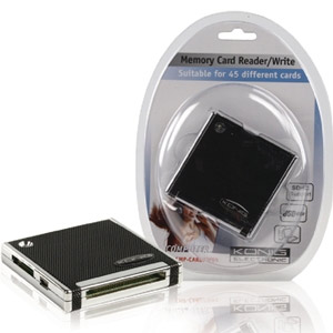 Kustom PCs - Konig USB External Card Reader/Writer CompactFlash / XD / SM