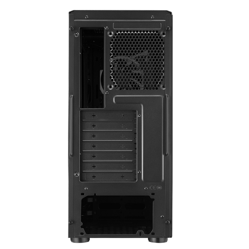 Kustom PCs - Cooler Master CMP 510 Black Midi Tower Case with 3 x ARGB Fans
