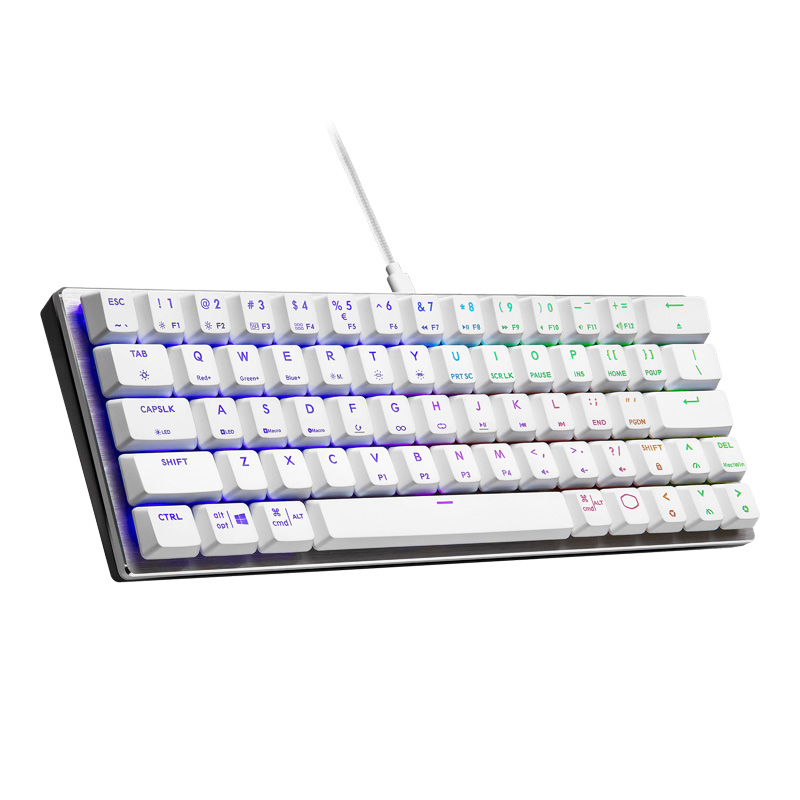 Kustom PCs - Cooler Master SK620 Silver White 60% Low Profile ...