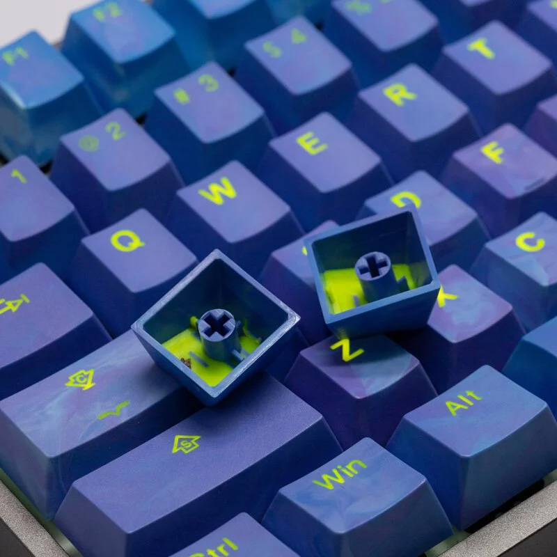 Kustom PCs - Tai-Hao Cubic Profile ABS Backlit Avatar 2 Purple 149 ...