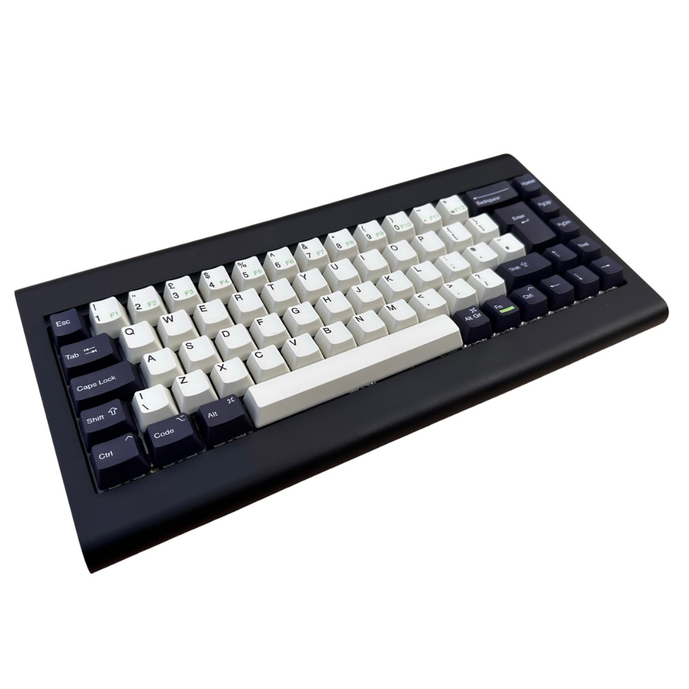 Kustom PCs - Vortex PC66 Dark Grey 69 Key Hot Swap Gateron Pro Brown UK ...