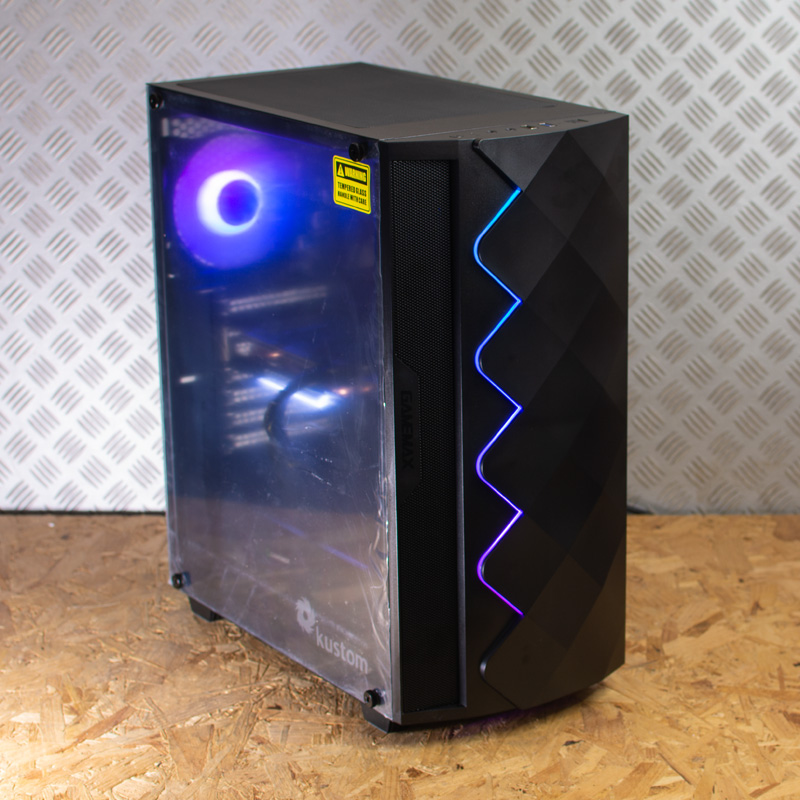 Kustom PCs - Kustom Black Diamond i5 GTX 1660 Refurbished Gaming PC