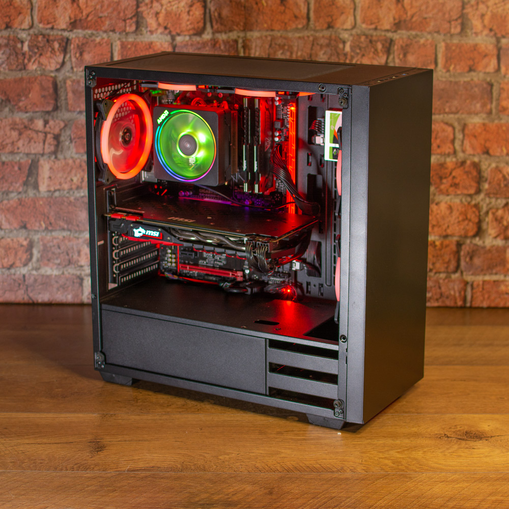 Kustom PCs - Kustom Stronghold Ryzen 7 GTX1070 Refurbished Gaming PC