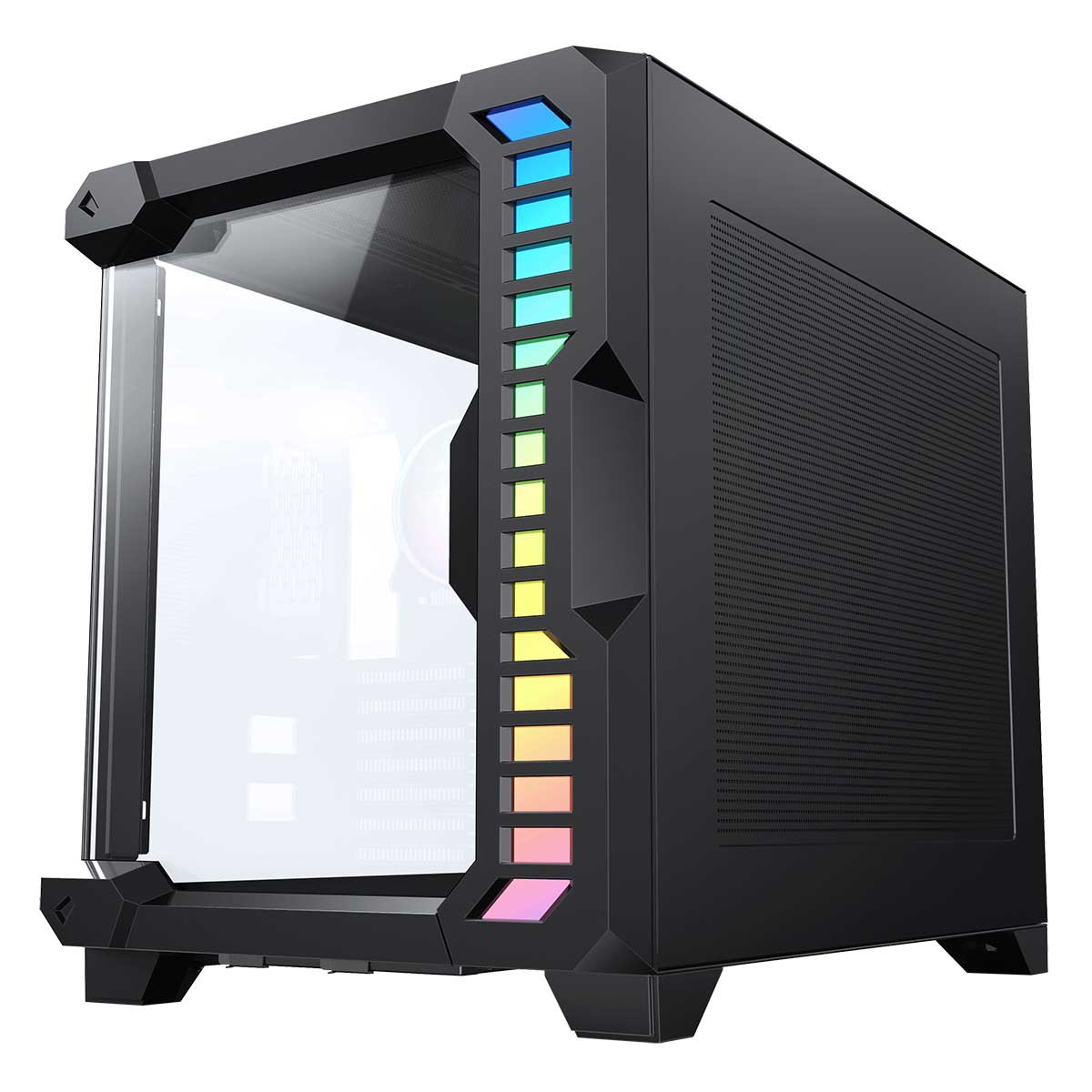 Kustom PCs - CIT PRO Android X Cube ATX PC Gaming Case 3x ARGB Infinity ...