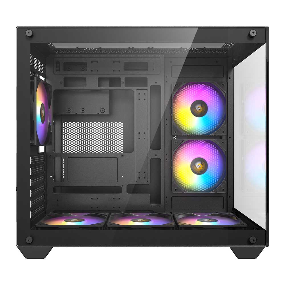 Kustom PCs - ANTEC CX800 RGB Elite Dual Chamber Gaming Case Black with ...