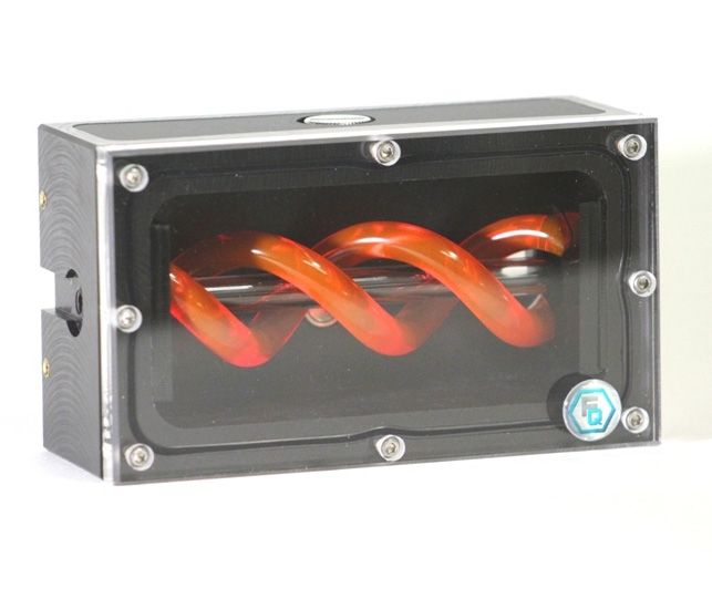 Kustom PCs - FrozenQ LF Reaction Dual Bay Red Helix